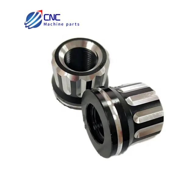 CNC Lathe Machining Racing Aluminum/Titanium Nuts, Wheel Spline Nuts