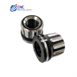 CNC Lathe Machining Racing Aluminum/Titanium Nuts, Wheel Spline Nuts